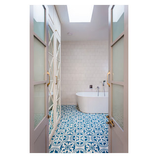 25 x 50 Courtyard House - Eclectic - Bathroom - Other - by Neha Rajora ...