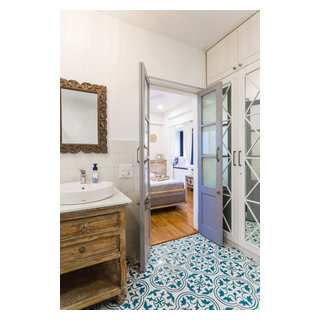25 x 50 Courtyard House - Eclectic - Bathroom - Other - by Neha Rajora ...