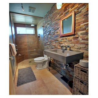30" ADA Floating Concrete Bathroom Sink - Contemporary - Bathroom - New ...