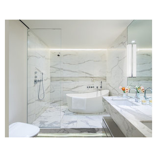 62 Cooper Square, NYC - Contemporary - Bathroom - New York - by Aerial ...