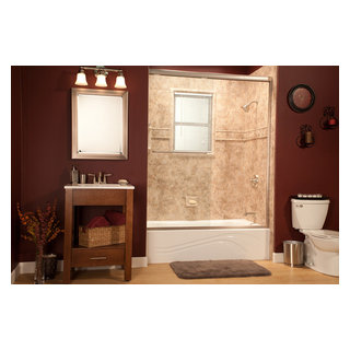 8x10 River Rock Bath Tile - Bathroom - Austin - by Genie Bath Systems ...