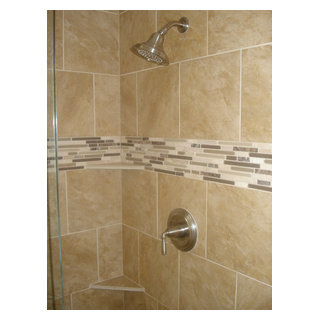 90's Master bath shower remodel - Traditional - Bathroom - Denver - by ...