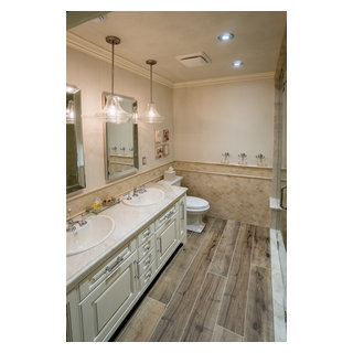 A RUSTIC "dream basement" - Rustic - Bathroom - Calgary - by MC Design ...
