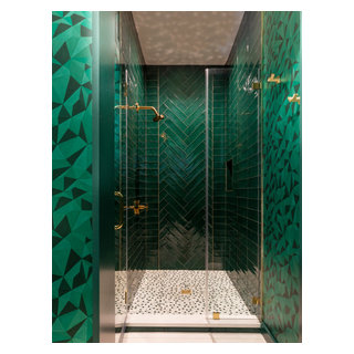 A Way In - Contemporary - Bathroom - Houston - by Steven Allen Designs ...