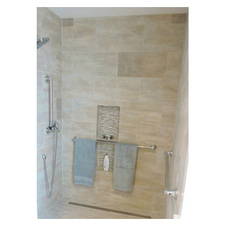 ADA roll-in shower - Transitional - Bathroom - Little Rock - by Good ...