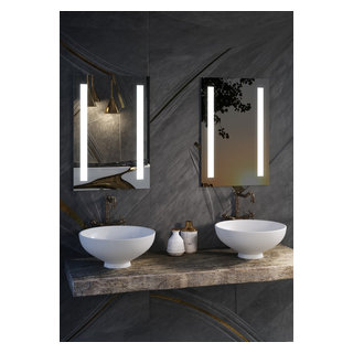 Alex LED Mirrors by Civis USA - Contemporain - Salle de Bain - Chicago ...