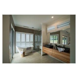 Amblery Manor display home, Drouin - Contemporain - Salle de Bain ...