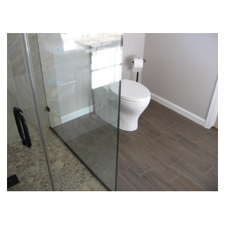 Annapolis Bathroom with Seamless Shower - Contemporary - Bathroom - Baltimore - by Schmidt ...