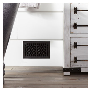 Antique Cast Iron Wall Register - Industrial - Bathroom - Cincinnati ...