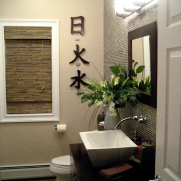 75 Asian Green Tile Bathroom Ideas You'll Love - January, 2025 | Houzz