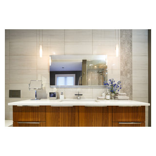 Astro's Contemporary Master Bathroom Design in Ottawa - Contemporary ...