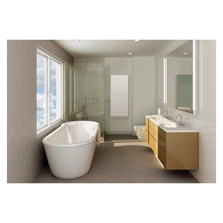 Audrey Matlock Architect - Modern - Bathroom - New York - by Audrey ...