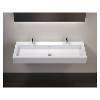 Badeloft Sinks - Wall Mounted - Stone Resin - Modern - Bathroom - San ...