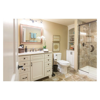 Basement Rec Room - Transitional - Bathroom - Chicago - by White Oak ...