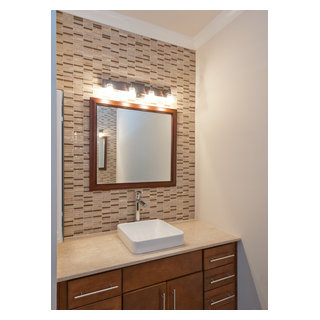 Bathroom Backsplashes - Contemporary - Bathroom - DC Metro - by Collins ...