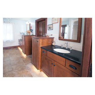 Quarter Sawn Oak Master Bathroom - Arts & Crafts - Bathroom - Other ...