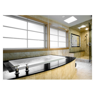 Bathtub (bath fills from ceiling) Master Bathroom - Contemporary ...