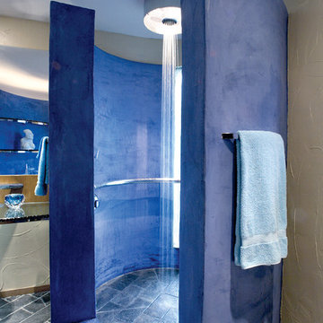 Floor To Ceiling Glass Shower - Photos & Ideas | Houzz