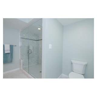Beautiful Baby-Blue Bathroom - Contemporary - Bathroom - DC Metro - by ...