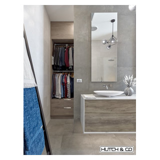 Beautiful Ensuite with Walk in robe - Contemporary - Bathroom ...