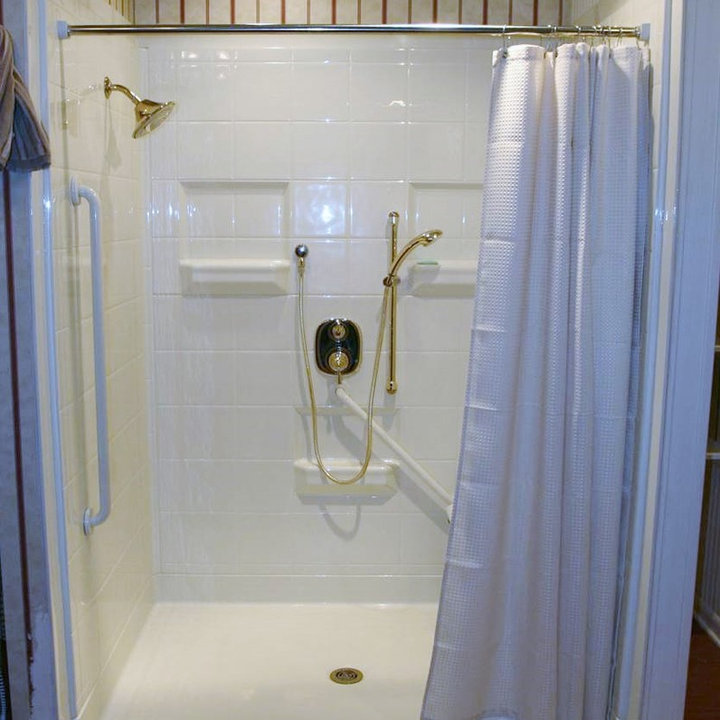Walk In Shower Grab Bar - Photos & Ideas | Houzz