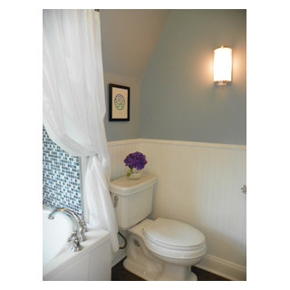 Blue Spa Bath - Bathroom - Philadelphia - by down2earth Interior Design ...