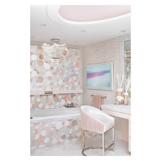 Boca Raton Condo - Contemporary - Bathroom - Miami - by Bluedoor Design ...