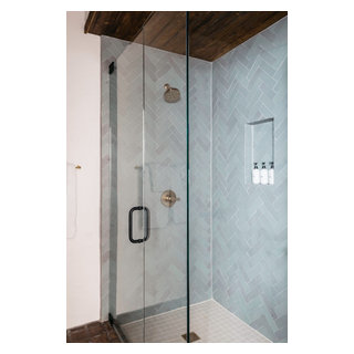 Brick Backsplash + Shower - Rustic - Bathroom - Phoenix - by Fireclay ...