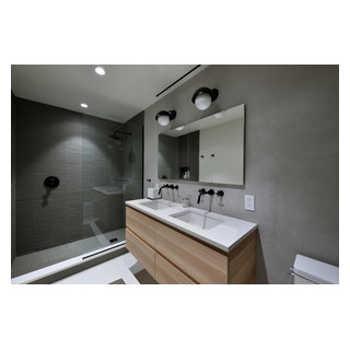 Broadway Brooklyn Renovation - Modern - Bathroom - New York - by KBR ...