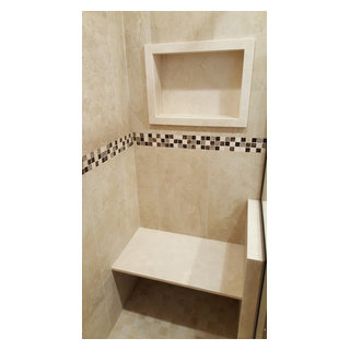Ceramic/Porcelain Tile Bathrooms - Transitional - Bathroom - New York ...