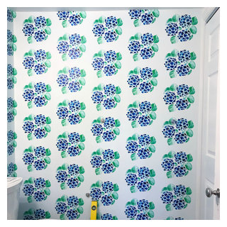Chevy Chase Powder Room Refresh - Traditional - Bathroom - DC Metro ...