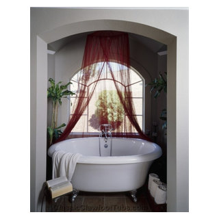 Round clawfoot tub store
