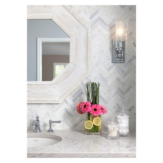 Classic guest bathroom - Transitional - Bathroom - Austin - by Natalie ...