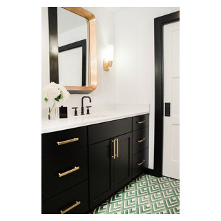 Classy with striking features - Transitional - Bathroom - Austin - by ...