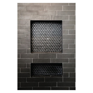 Classy with striking features - Transitional - Bathroom - Austin - by ...