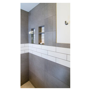 Compact Modern Bath - Modern - Bathroom - Cincinnati - by studio ...