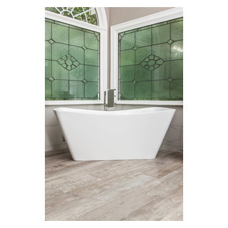 Contemporary Light & Airy Master Bathroom - Contemporary - Bathroom ...