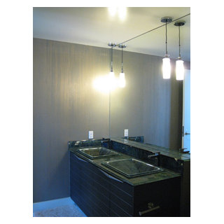 Contemporary Master Bathroom Wall Finish - Contemporary - Bathroom ...