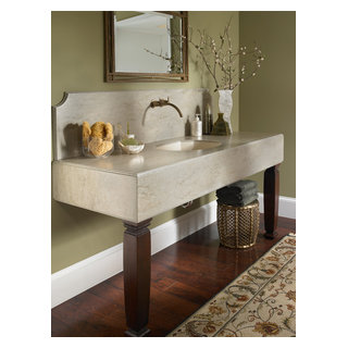 Corian in Sagebrush - Bathroom - Other - by Gerhard’s Kitchen, Bath ...