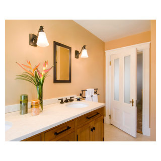 Cream Colored Bathroom - Traditional - Bathroom - Boston - by Charlie ...