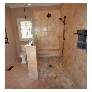 Curbless Showers Created with the VIM Level Entry Shower System ...