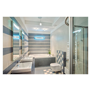 Custom Bathrooms - Contemporary - Bathroom - Toronto - by Del Duca Tile ...
