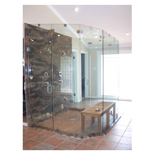 Custom Frameless Shower Enclosure - Modern - Bathroom - Austin - by ...