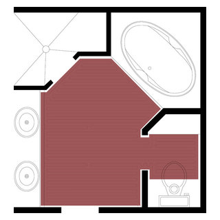 Custom Mat Layout Example - Modern - Bathroom - San Francisco - by ...