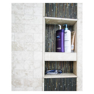 Custom Recessed Shower Shelf - Contemporary - Bathroom - Philadelphia ...
