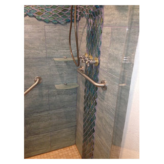 Custom Shower - Beach Style - Bathroom - Los Angeles - by GOODFELLAS ...