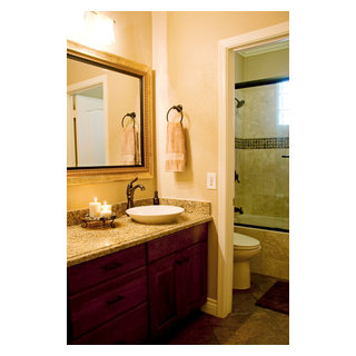 Custom Travertine Master Bath - Traditional - Bathroom - Phoenix - by ...