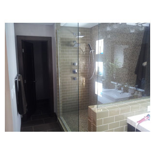 Custom Walk-in shower - Contemporary - Bathroom - Other - by Premier ...