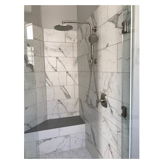 Custom Walk-In Shower Remodels (Various Locations) - Modern - Bathroom ...