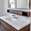 Custom Walnut Vanity - Modern - Bathroom - San Francisco - by Bill Fry ...